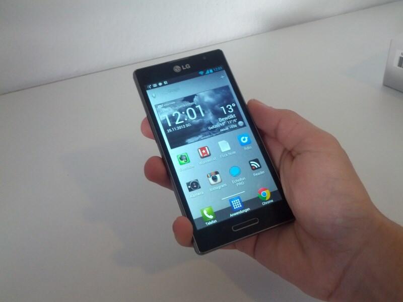 LG P760 Optimus L9 im Test: Der erste Eindruck