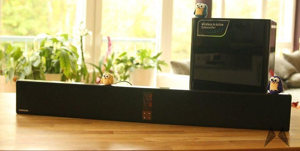 Samsung HW-F750 AirTrack Soundbar und Subwoofer im Test