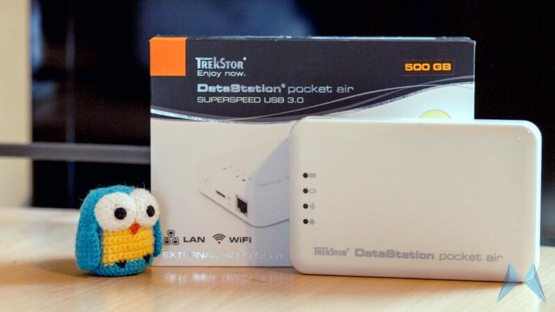 TrekStor DataStation pocket air im Test