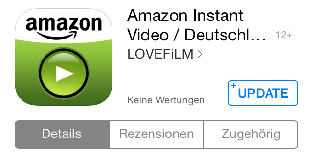 Amazon Instant Video für iOS: Update bringt neues Design und HDMI ...