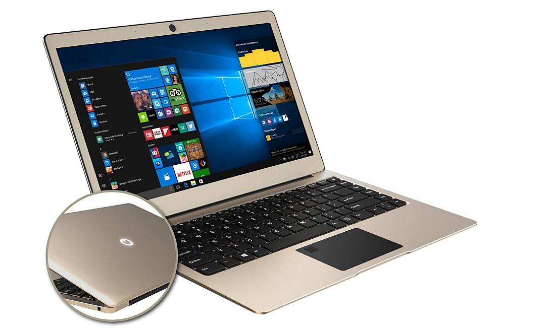 Odys Winbook 13: Einsteiger-Notebook mit Fingerabdrucksensor angekündigt