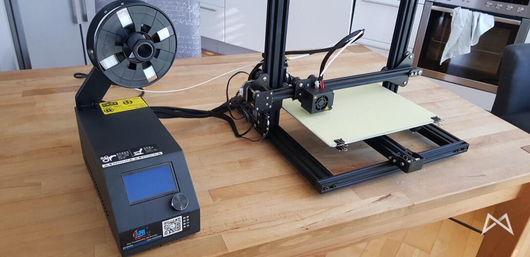 3D-Drucker: Creality3D CR-10 mini ausgepackt und aufgestellt