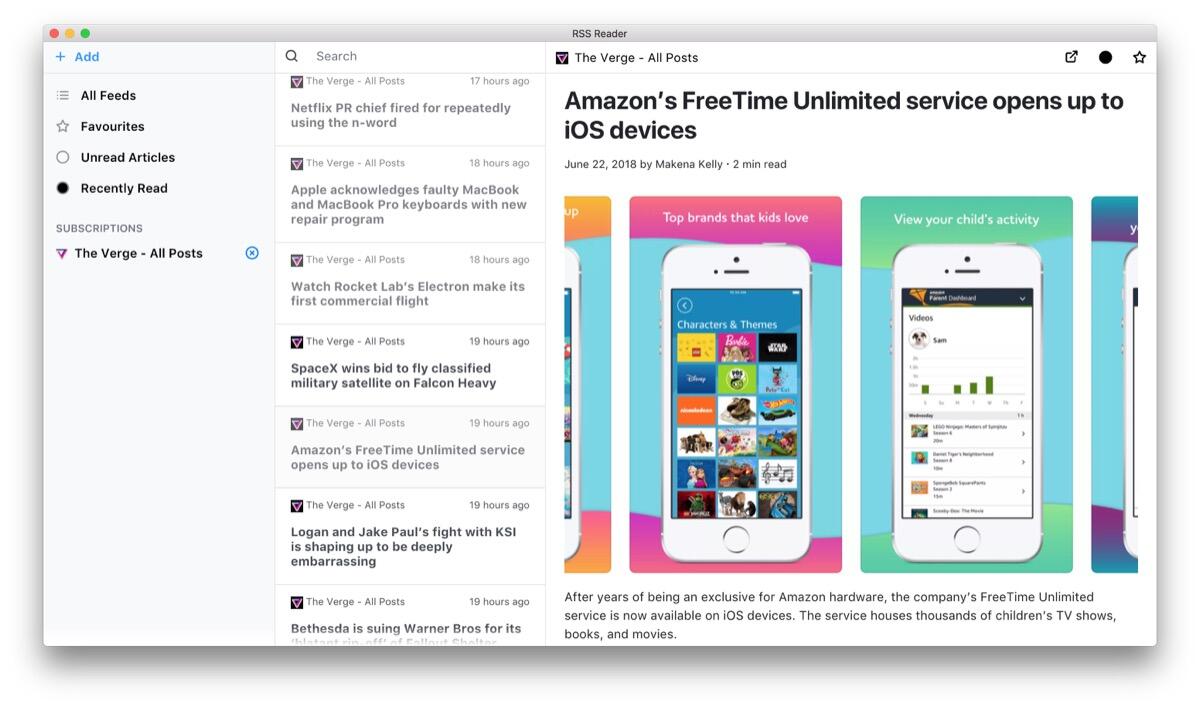 Open Source: RSS-Reader für macOS