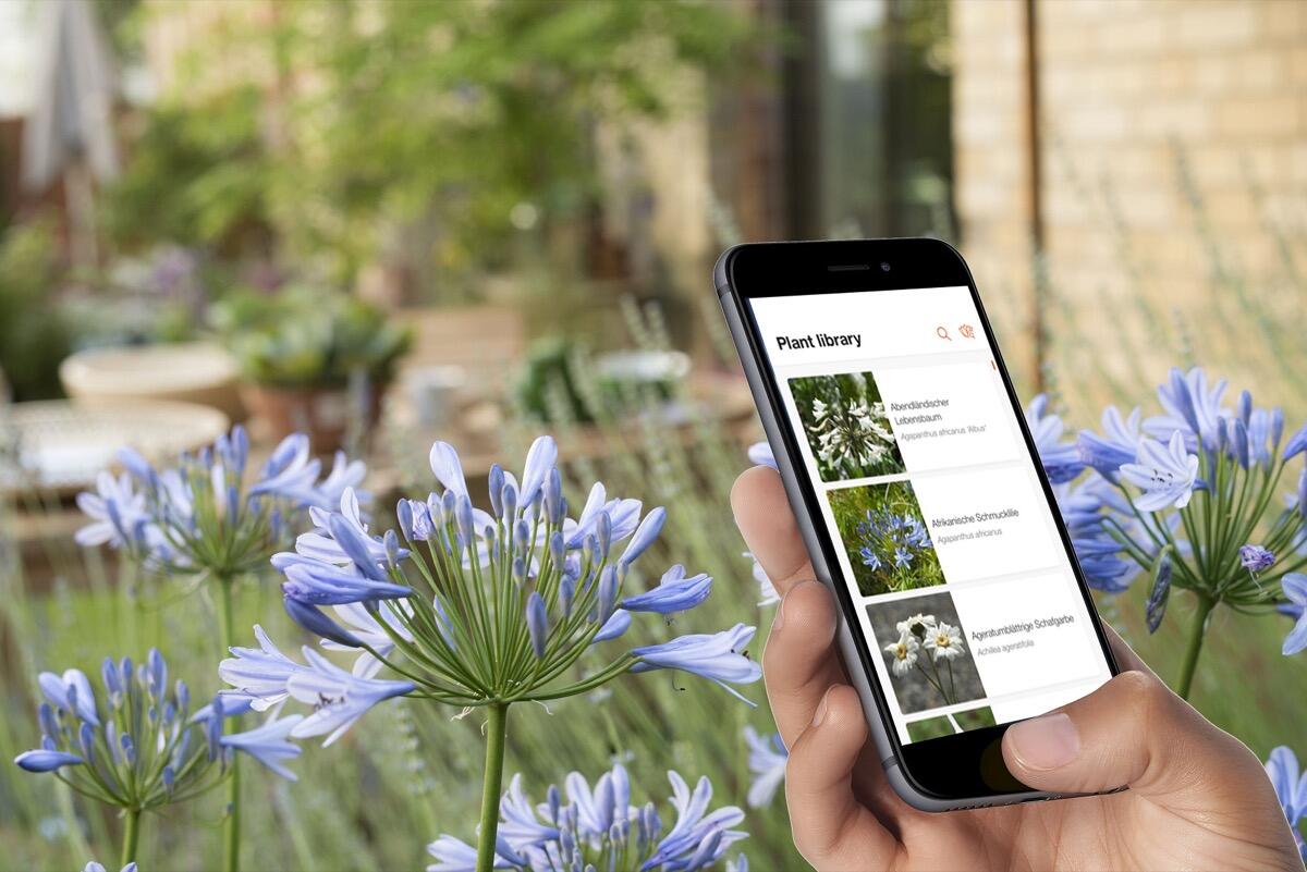 Gardena-App erhält Pflanzenbibliothek