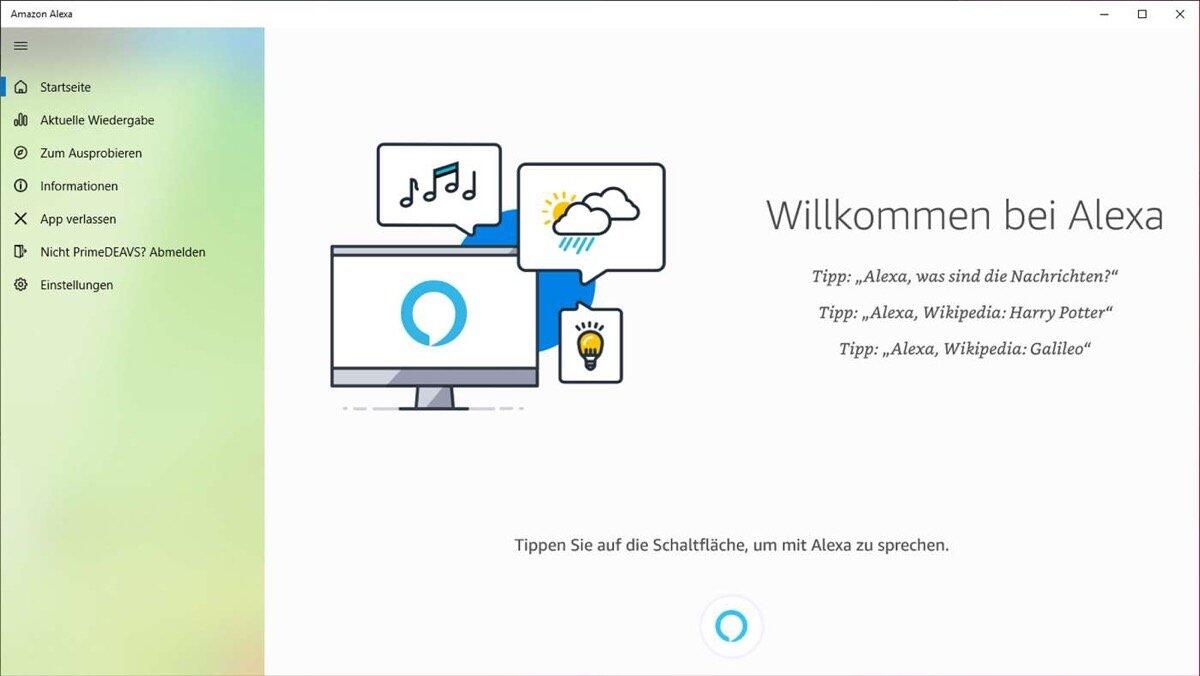 Alexa für Windows-10-PCs veröffentlicht
