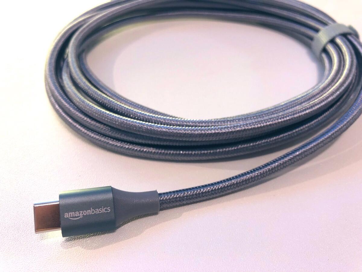 Gutes Kabel: AmazonBasics USB Typ C auf USB Typ A