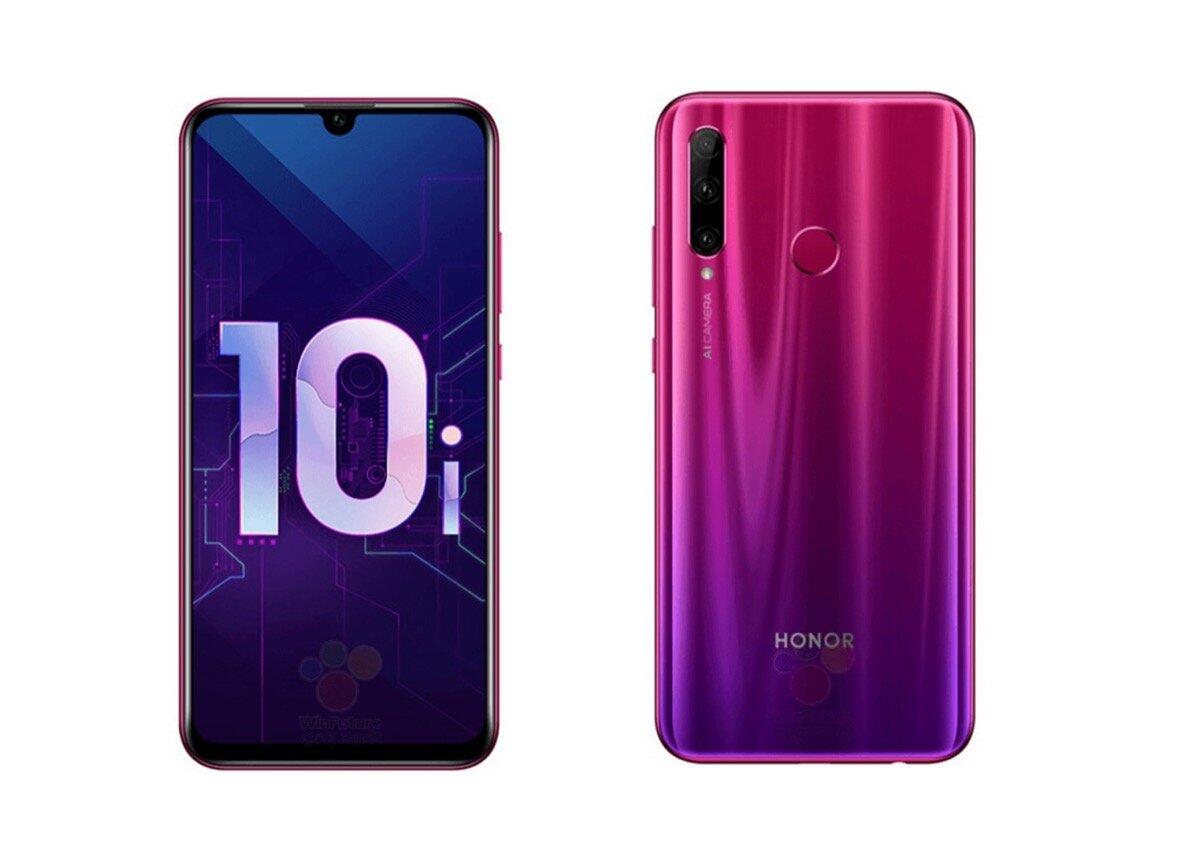 Honor 10i zeigt sich auf Pressebildern