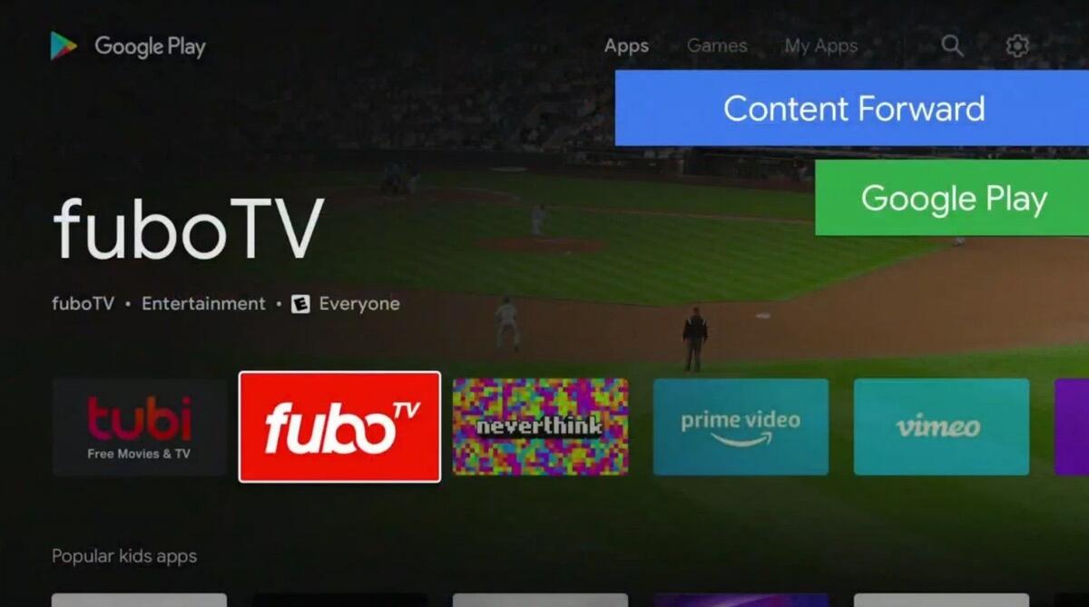 Android TV: So sieht der neue Google Play Store aus
