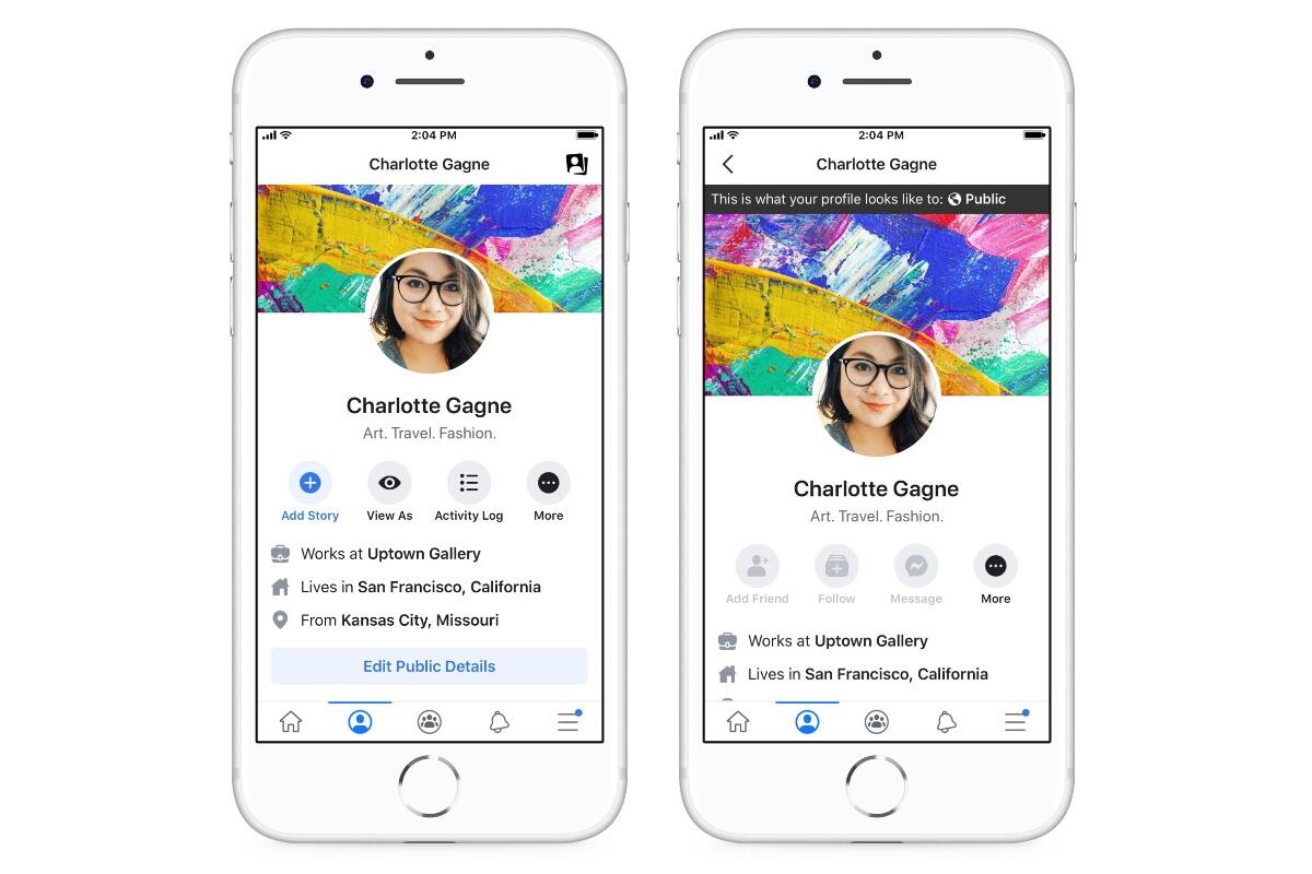 Facebook bringt Option für öffentliche Profilansicht zurück