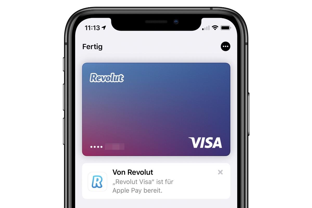 Revolut startet bei Apple Pay
