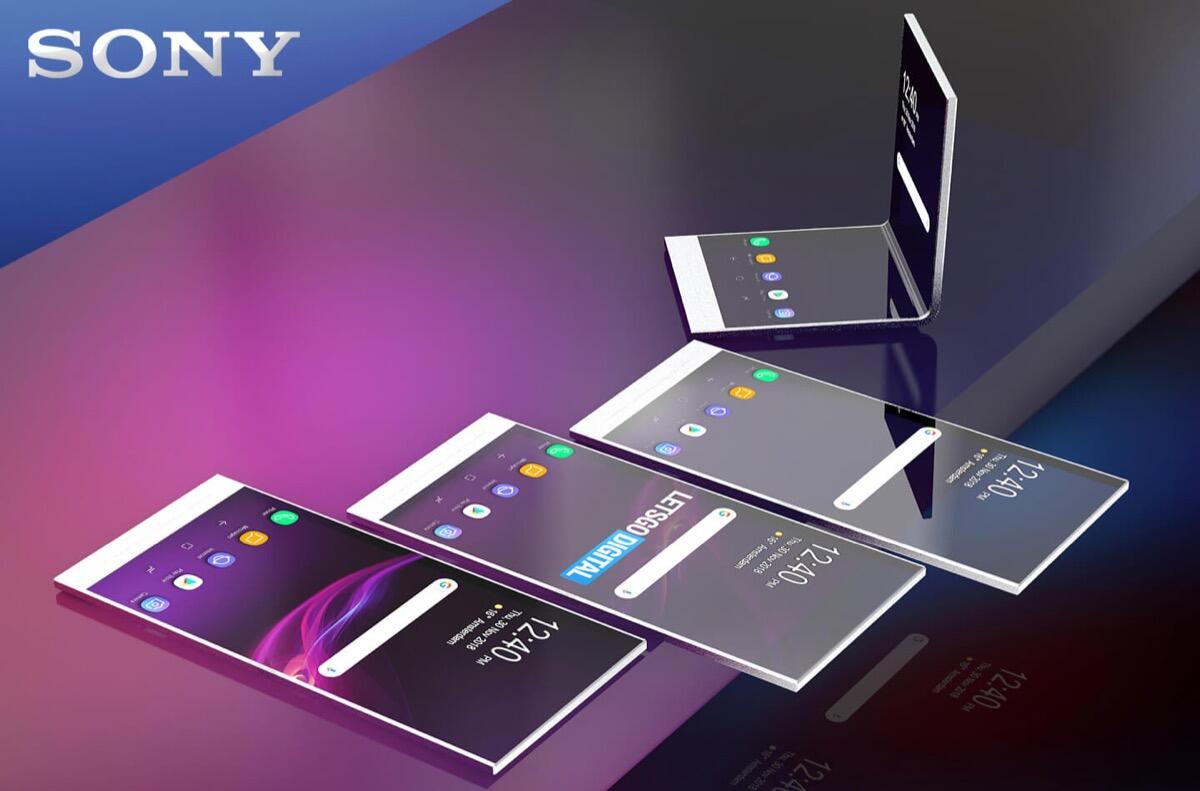 Sony Xperia: Patent zeigt Idee für ein faltbares Smartphone