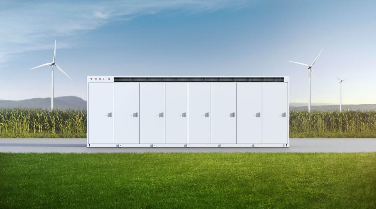 Tesla präsentiert den Megapack