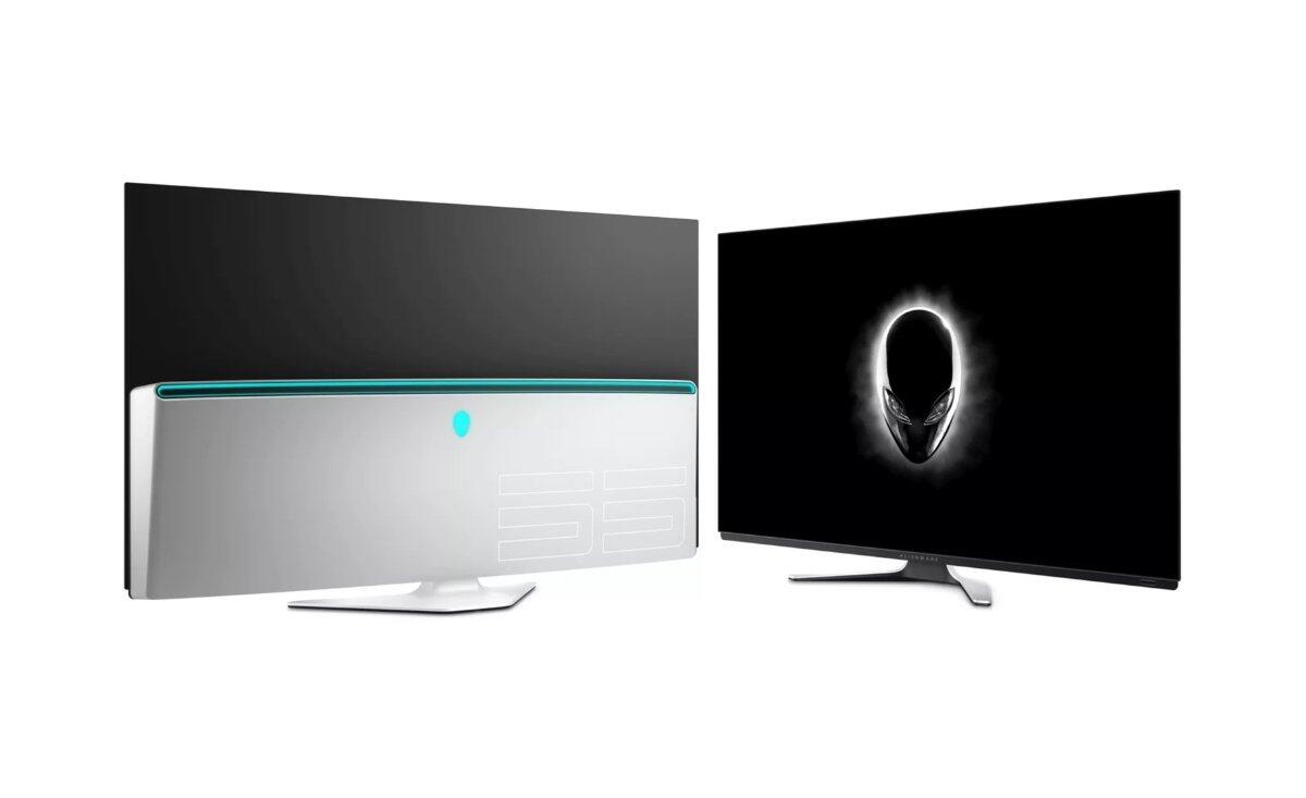 Alienware zeigt 55 Zoll großen OLED-Monitor mit 120 Hz