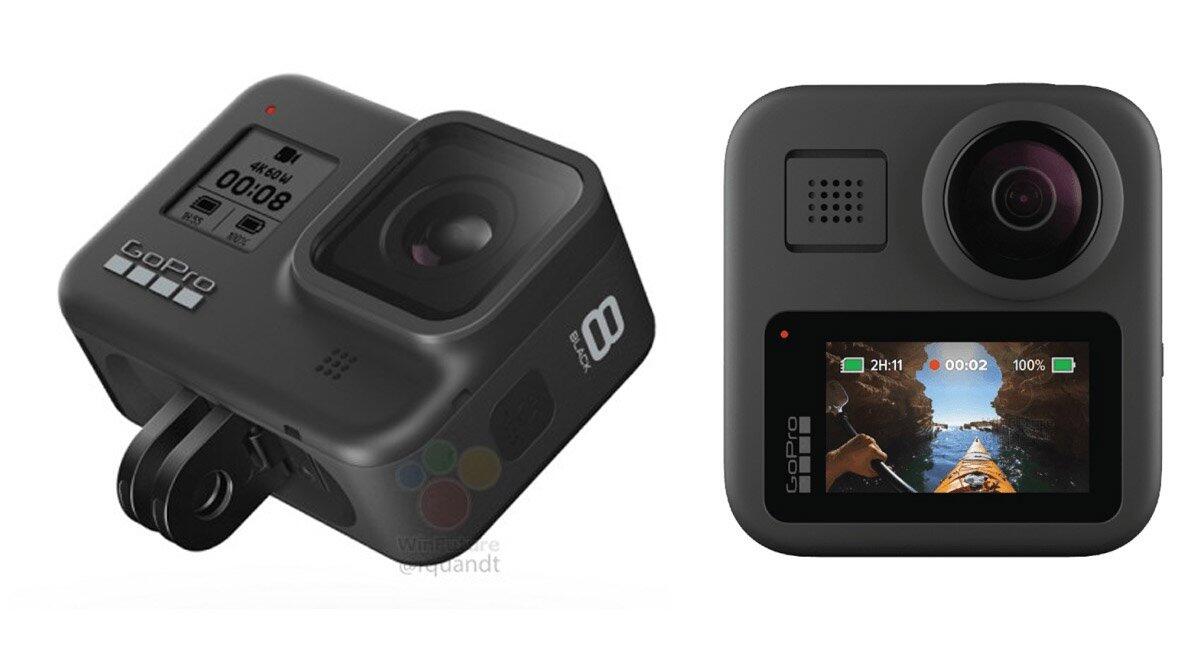 GoPro Hero 8 Black und Max mit integriertem Mount-System