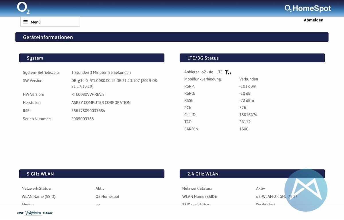 o2 Homespot LTE-Router im Test