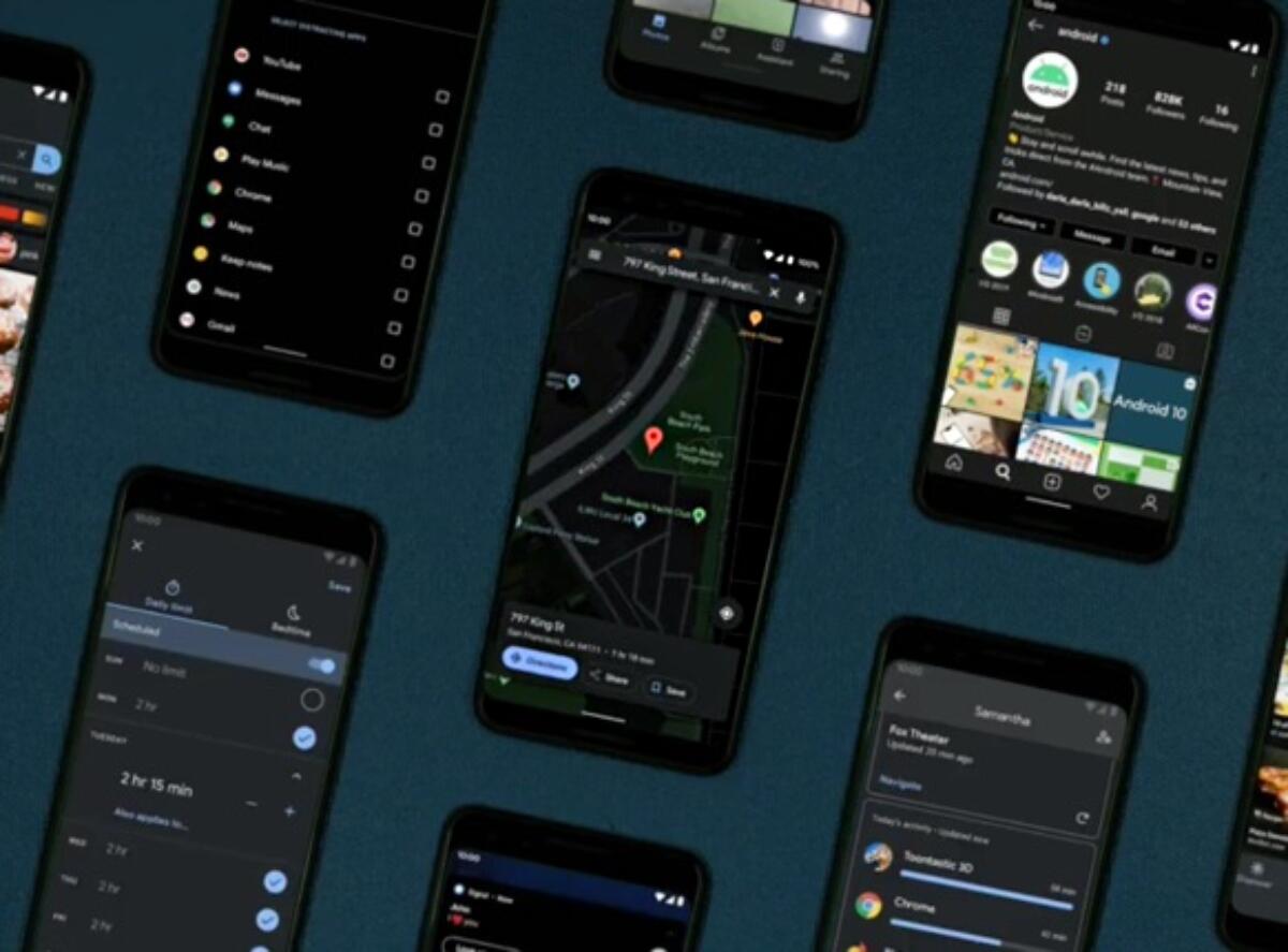 Google zeigt Dark Mode für Google Maps