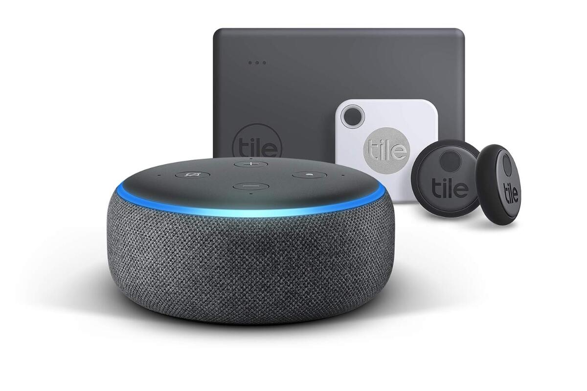 Aktion bei Amazon: Echo Dot und Tile-Paket