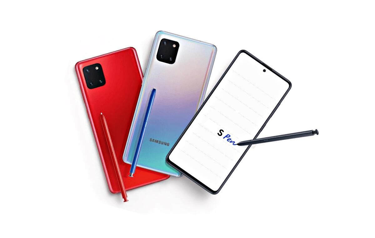 Samsung Galaxy S10 und Note 10: Spezifikationen der Lite-Modelle