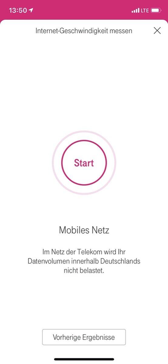Telekom Speedtest: MeinMagenta-App hilft