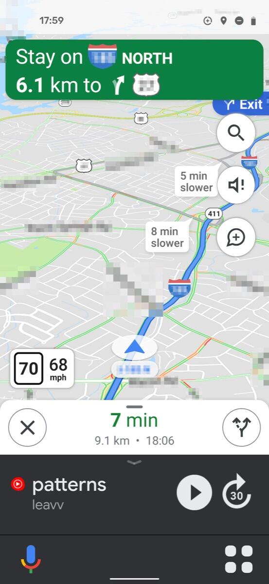 Bild Google Maps Screen1