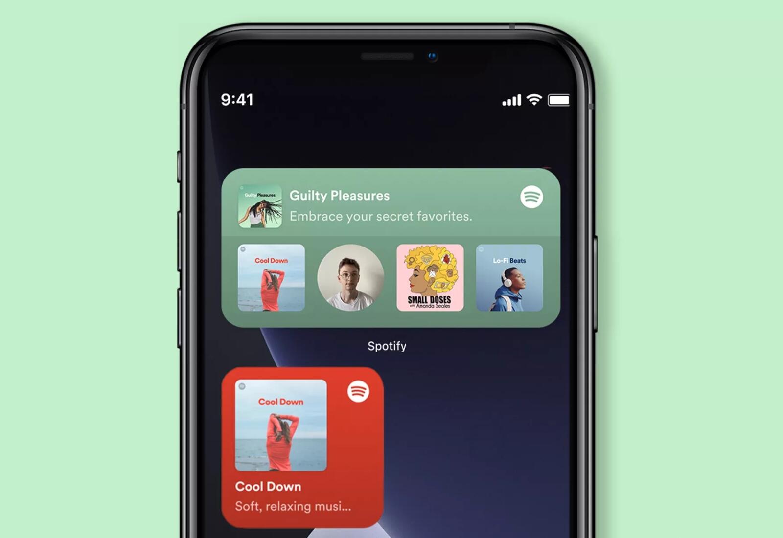 Apple iOS 14: Spotify jetzt mit Widgets