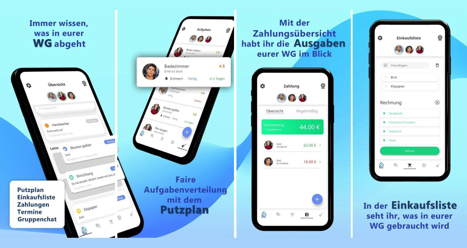 Flatify für Android: WG-Verwaltung leicht gemacht