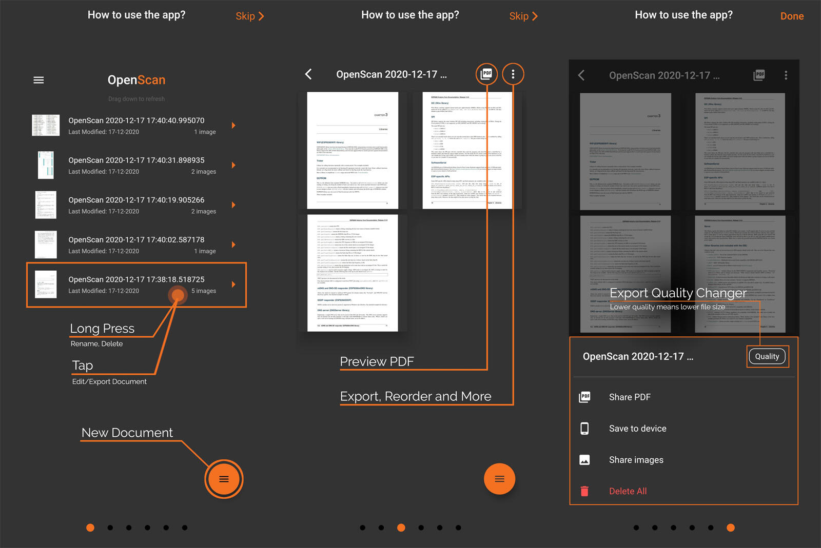 OpenScan: Kostenloser Open-Source-Dokumentenscanner für Android
