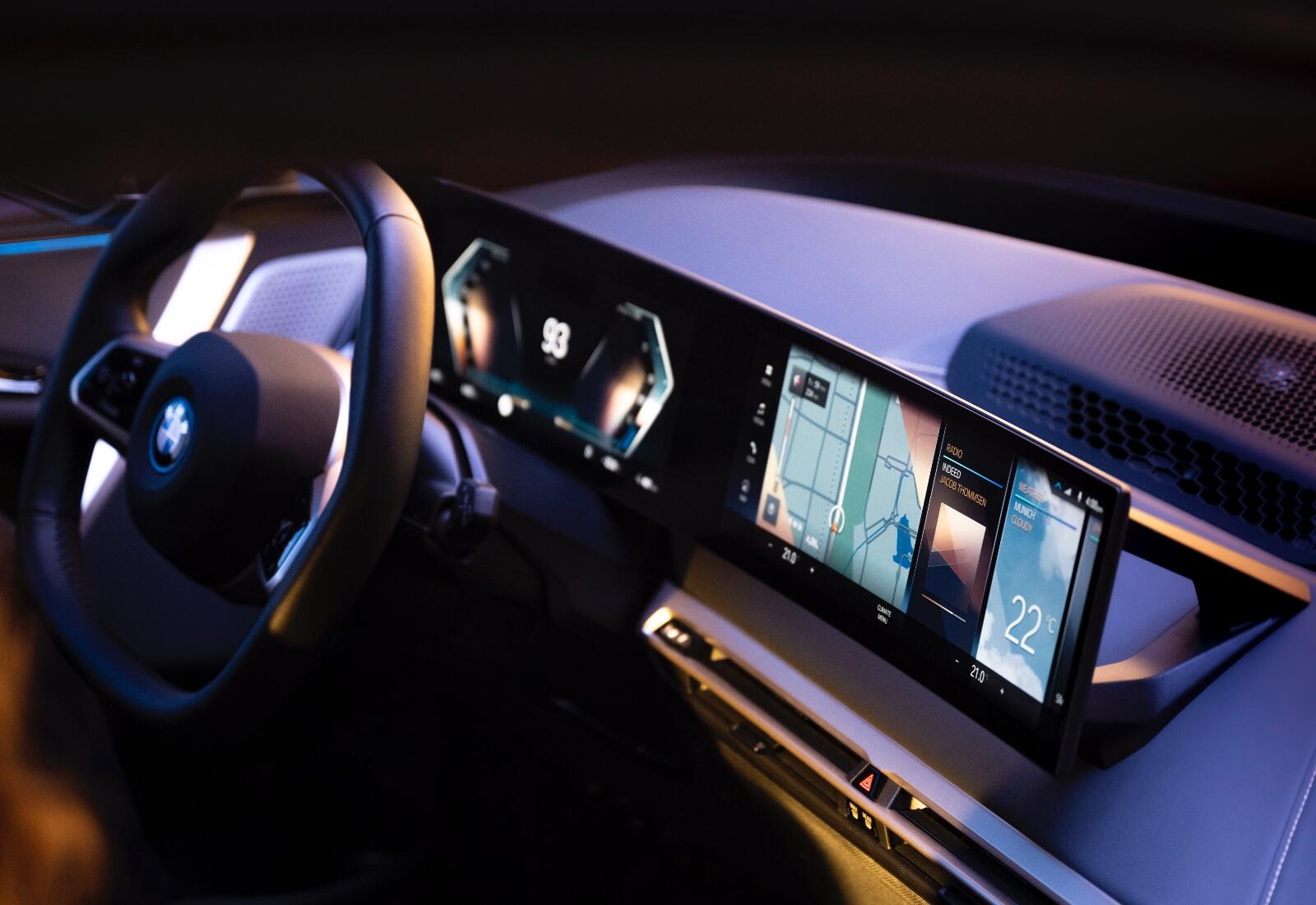 BMW iDrive: Version 8 für den BMW i4 und BMW iX vorgestellt