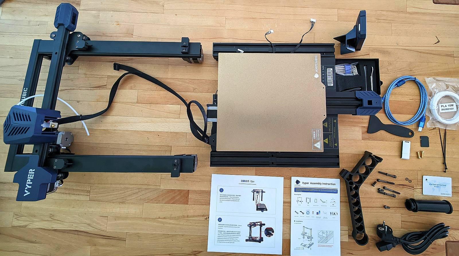 Bild › Anycubic Vyper Lieferumfang