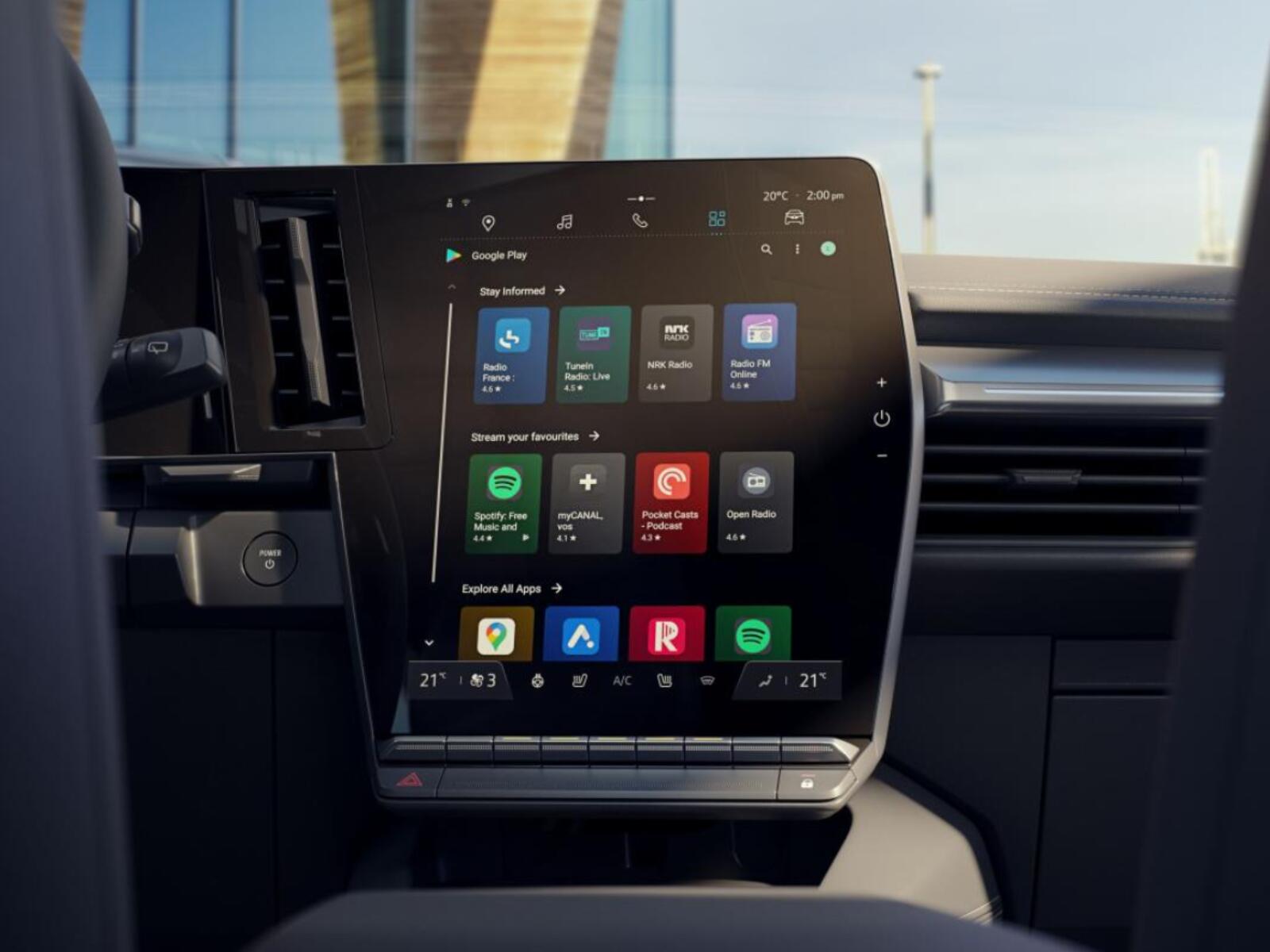 Android Automotive jetzt auch mit Amazon Music als App