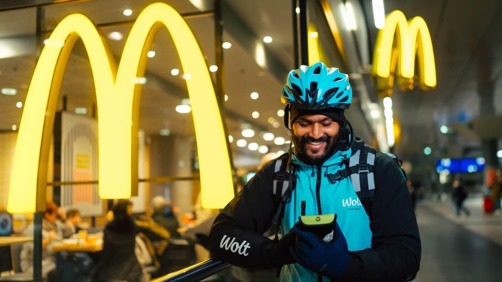 Lieferservice: Wolt und McDonald’s starten deutschlandweite Partnerschaft