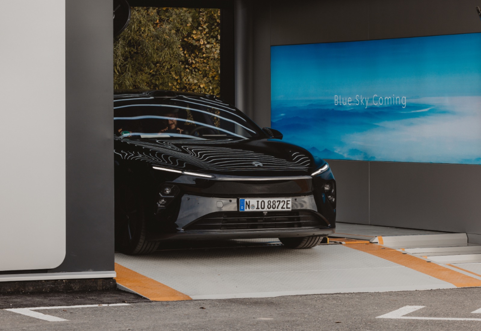 Akku im Elektroauto tauschen: Nio plant 50 Standorte in Deutschland