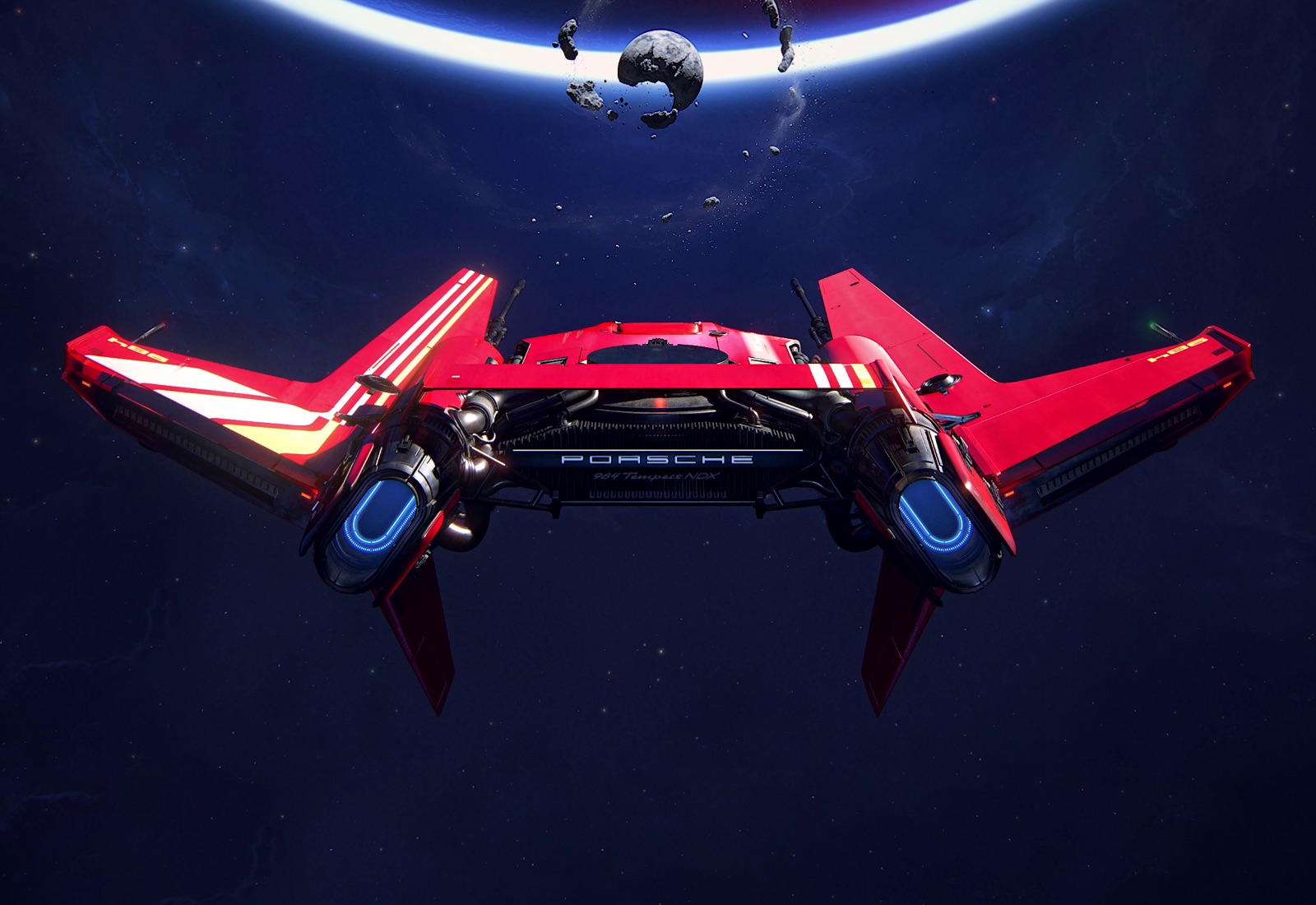 Porsche 984 Tempest NDX: Die Geschichte hinter dem Raumschiff