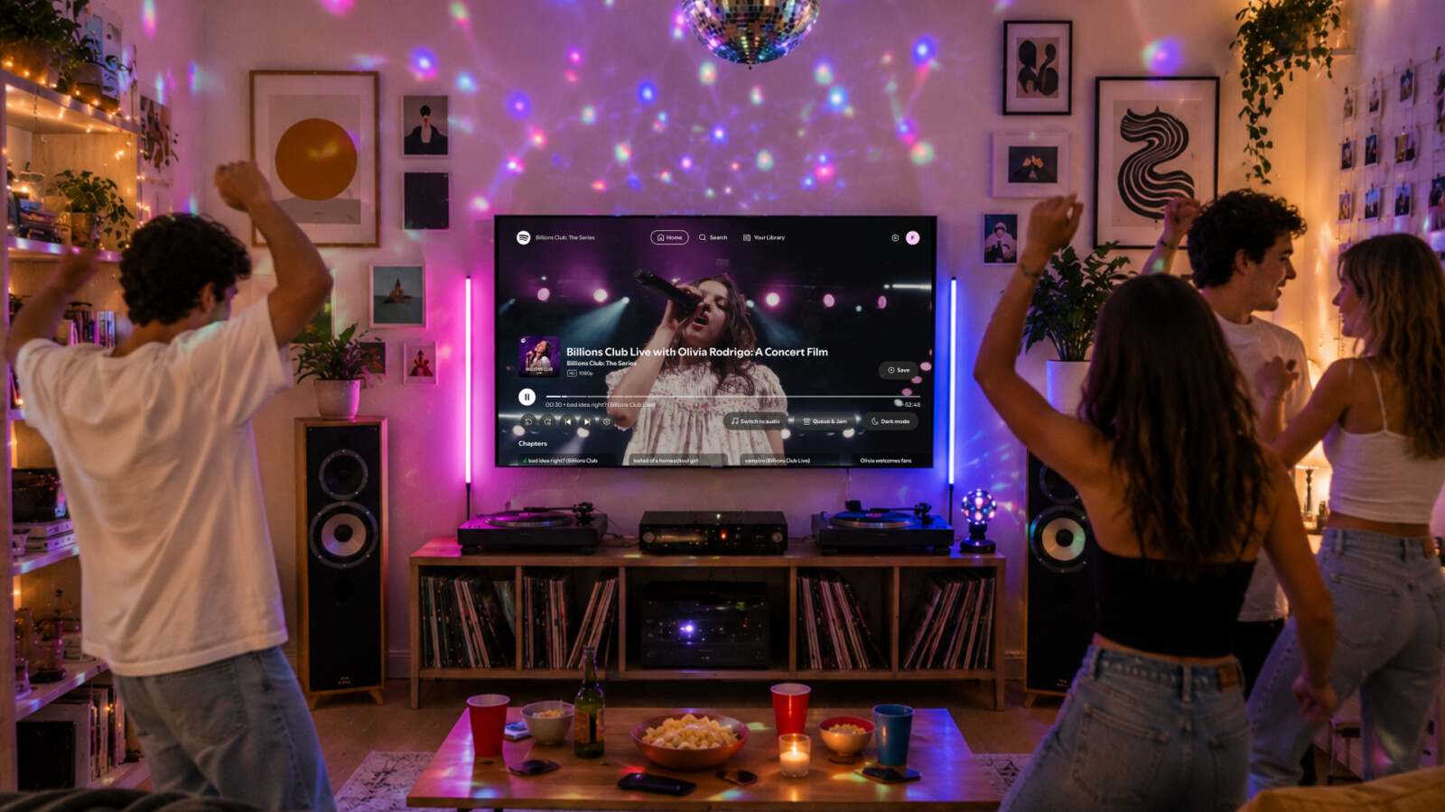 Spotify-App startet auf Hisense Smart TVs mit VIDAA